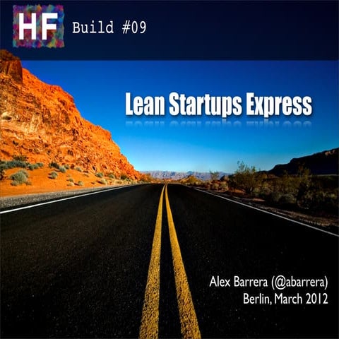 Lean Startup Express | PPT