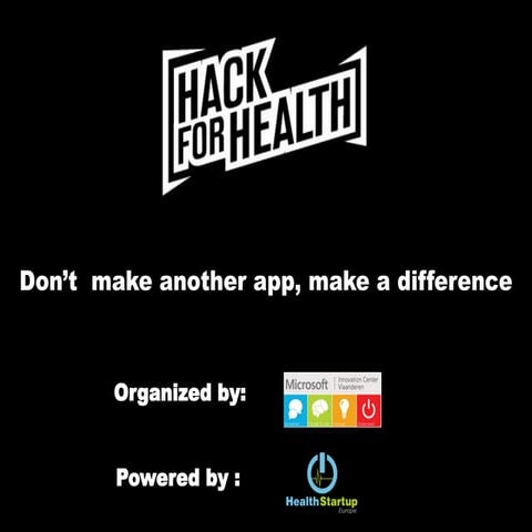 Hack for Health | PDF