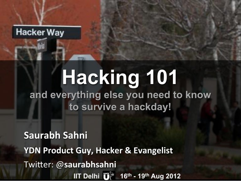 Hacking 101