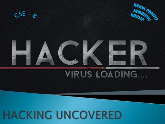 An introduction to Digital Security - Rishabh Dangwal | PPT