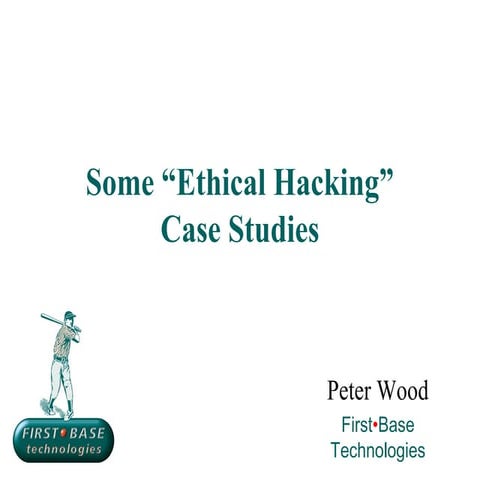 Hacking case-studies | PPT