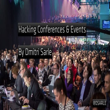 Hacking conferences | PPT