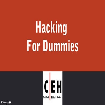 Hacking for dummies | PPT