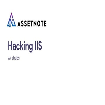 Hacking IIS - NahamCon.pdf