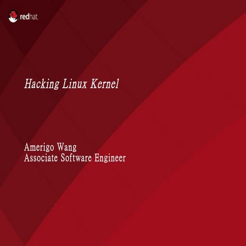 Hacking+linux+kernel | PPT