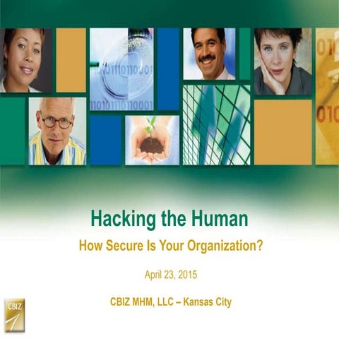 Hacking the Human - How Secure Is Your Organization? | PPT