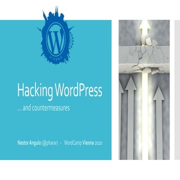 Hacking Wordpress And Countermeasures Ppt