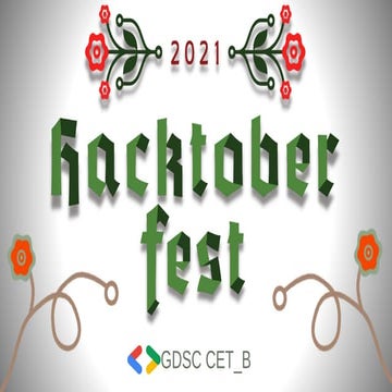 Hacktober fest presentation | PDF