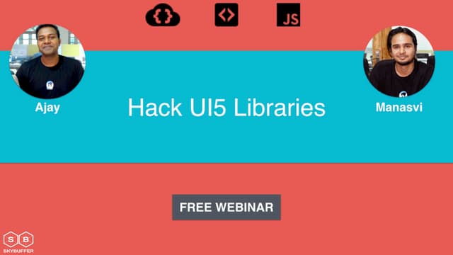 Hack Ui5 Libraries By Building Your Custom Components Ppt 9437