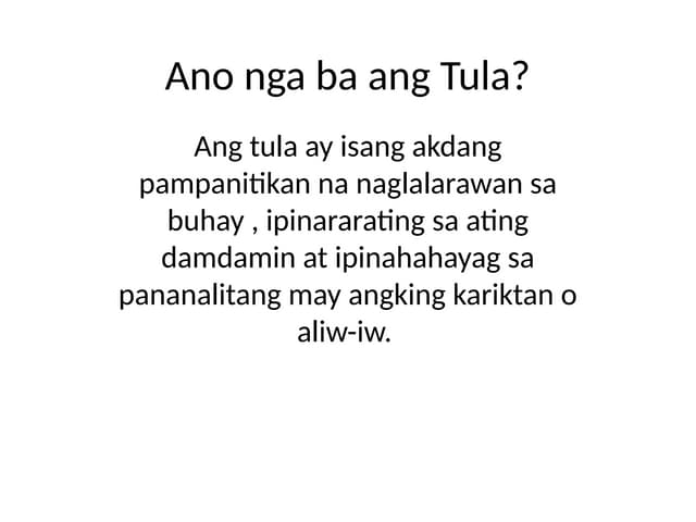 Ano_nga_ba_ang_Tula__grade_10.pptx, Ano nga ba Ang tula? | PPT Ano_nga_ba_ang_Tula__grade_10.pptx, Ano nga ba Ang tula? | PPT