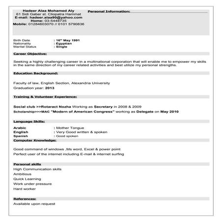 Hadeer alaa mohamed aly | DOC