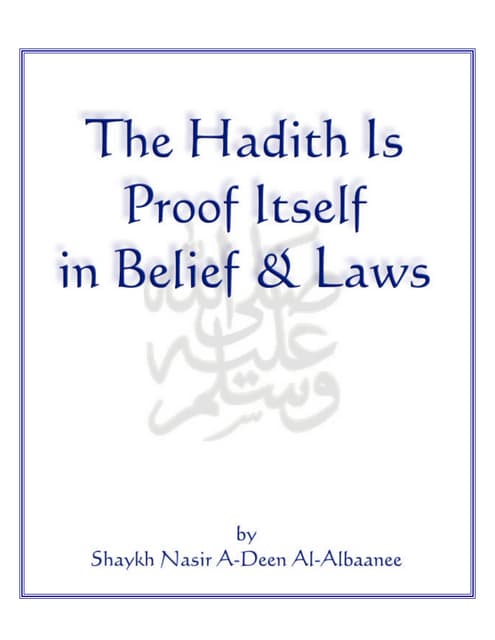 40 Hadith 40 Cartoon | PDF