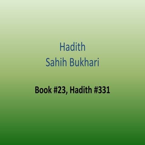 Hadith presentation | PPTX