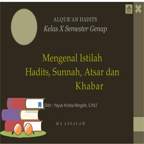 hadits-sunnah-atsar-dan-khabar dll fuĺlllllllllllll | PPTX