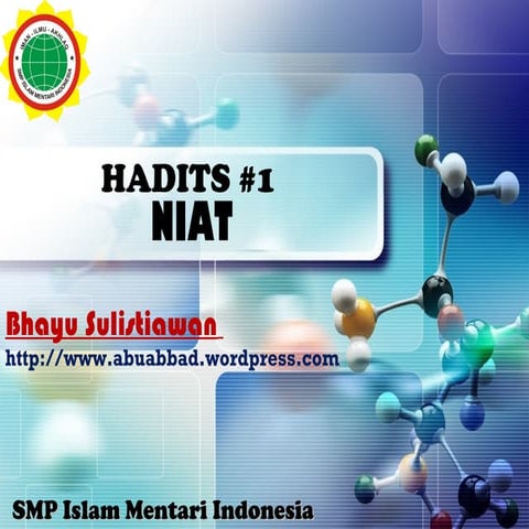Hadits Niat | PPT