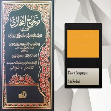 Hadits, Sunnah, Khabar, dan Atsar PPt Kel 8.pptx