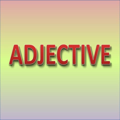 hadjectiveadjective. WITH PCITURE STORY FOR CLASS 3 STUDENTS | PPTX