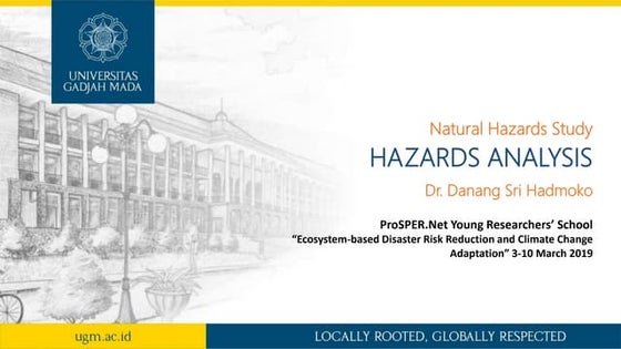 Concept of disaster, hazard, vulnerability, exposure, capacity | PPT