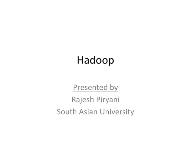 Hadoop Pdf Programming Languages Computing 5470