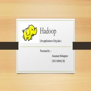 Hadoop | PPT