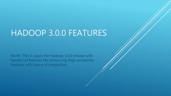 Hadoop Distributed Data Processing 6637