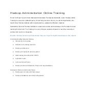Hadoop Administration Online Training.pdf