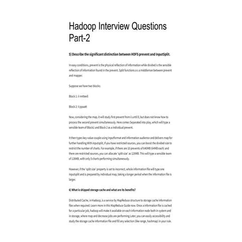 Hadoop interview questions_part-2_001 | PPT