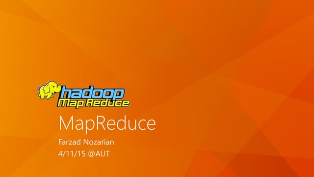 Apache Hadoop Mapreduce Tutorial Ppt