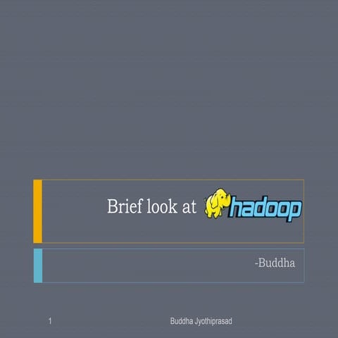 Hadoop presentation | PPT