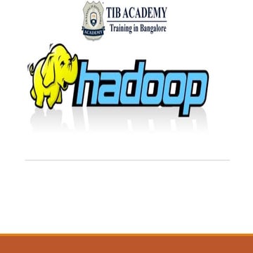 Hadoop Training In Bangalore Ppt