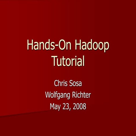 Hadoop Tutorial Ppt 1433