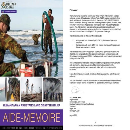Hadr aide memoire final 2012 | PDF