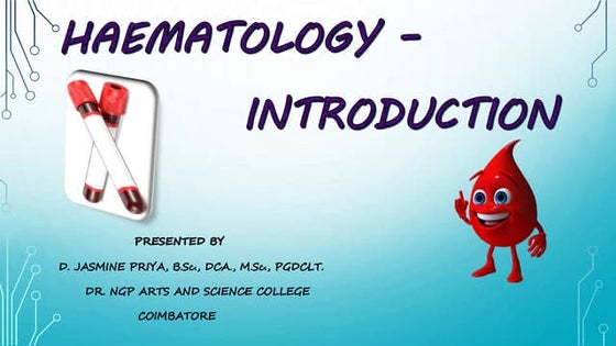 Introduction to hematology | PPT