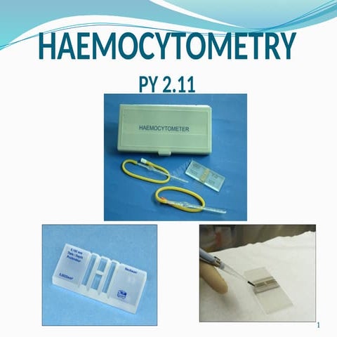 Final neubauer chamber by Pandian M, Dept of Physiology, DYPMCKOP, MH | PPS