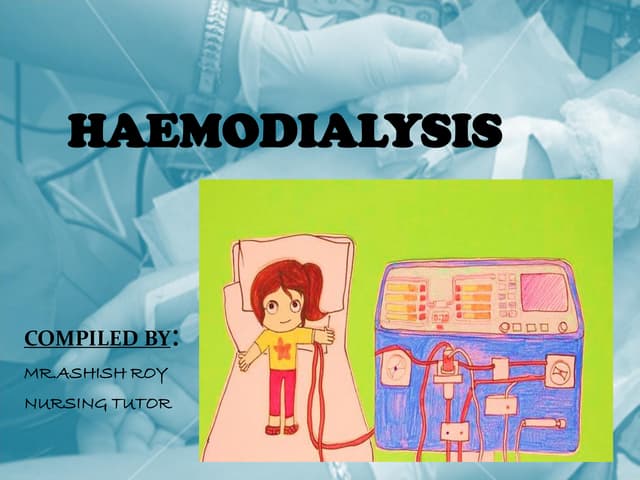 Nursing management of hemodialysis | DOCX