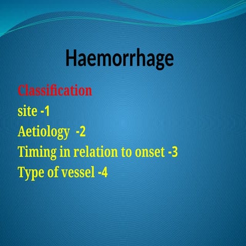 How to manage haemorrhagic patient .pptx