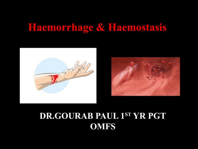 Haemorrhage | PPT