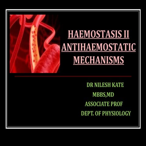 Haemostasis ii | PPT