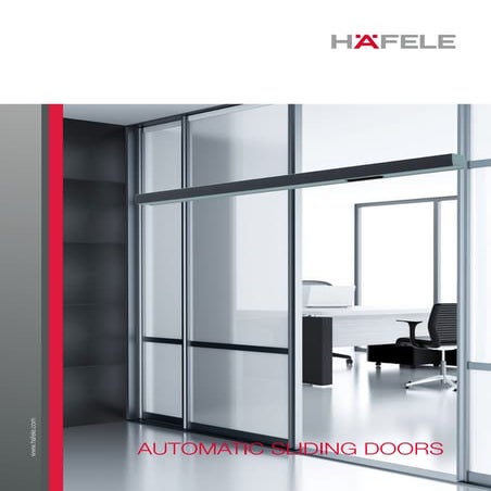 Phụ kiện cửa trượt Hafele | PDF