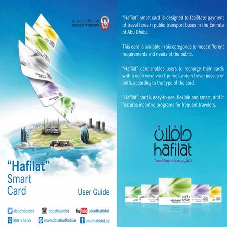 Abu Dhabi Hafilat Card - Bus Transport | PDF