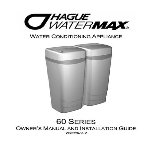 Hague watermax | PDF