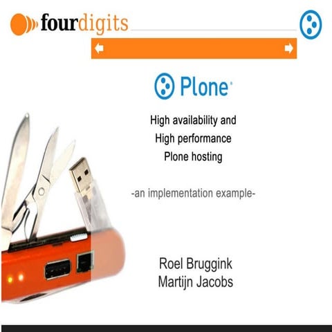 High Availability High Performance Ppt