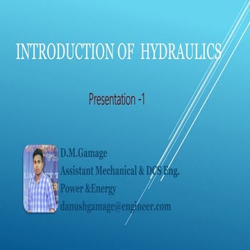 Hydraulic 1 | PPTX