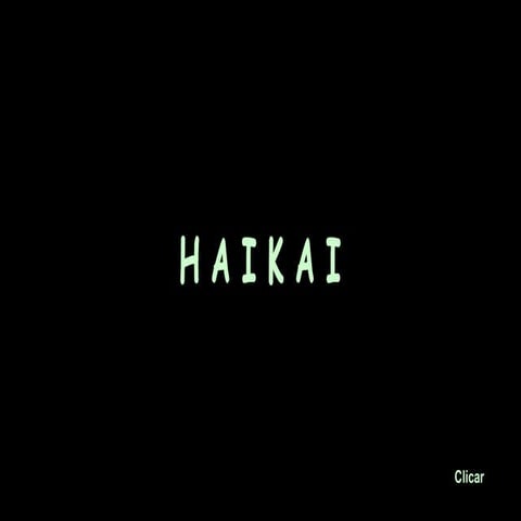 O Universo do Haicai | PPTX