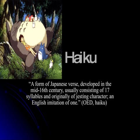 Haiku | PPT