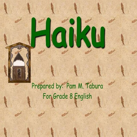 Haiku | PPT