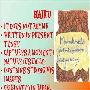 Halloween Haiku by Ma José Prieto | PPT