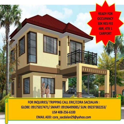 MURANG BAHAY AT LUPA FOR SALE IN CAVITE | PPTX