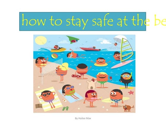Beach safety samantha | PPTX