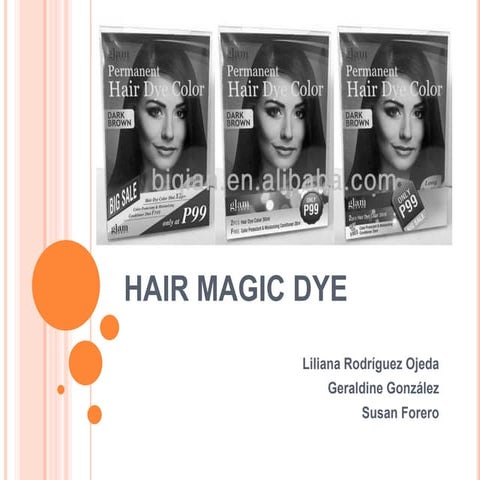 Hair magic-dye | PPTX